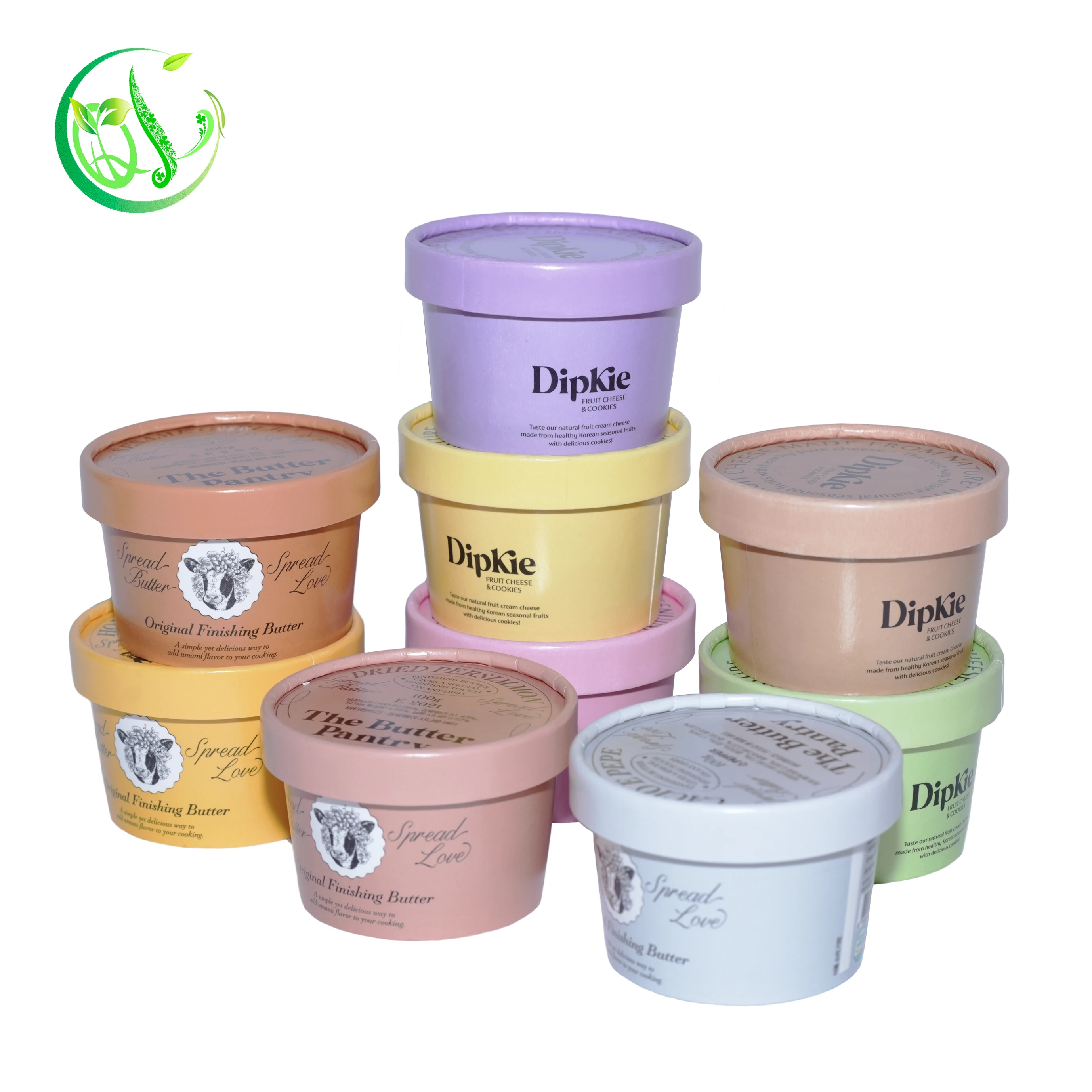 500 Customize Ice-Cream Cups - Eco-Friendly & Recycled