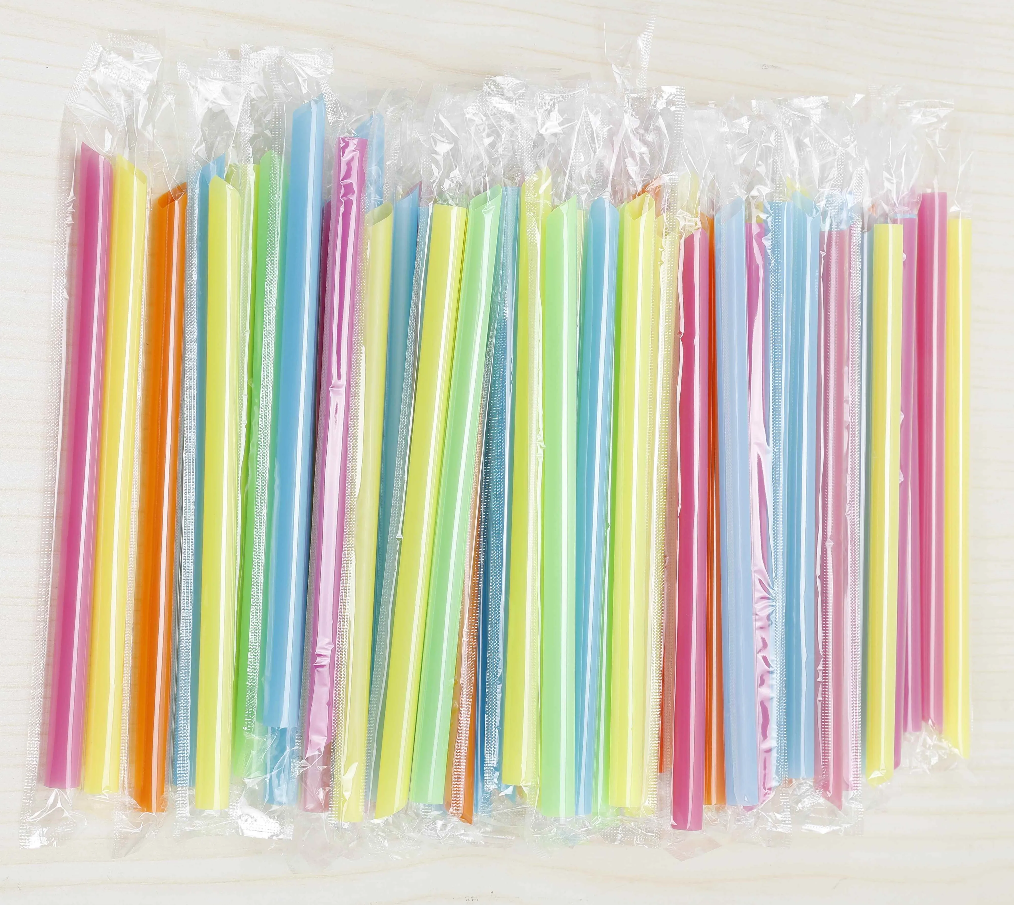 Individually Wrapped Piercing Assorted Colors Plastic Extra-wide Fat ...