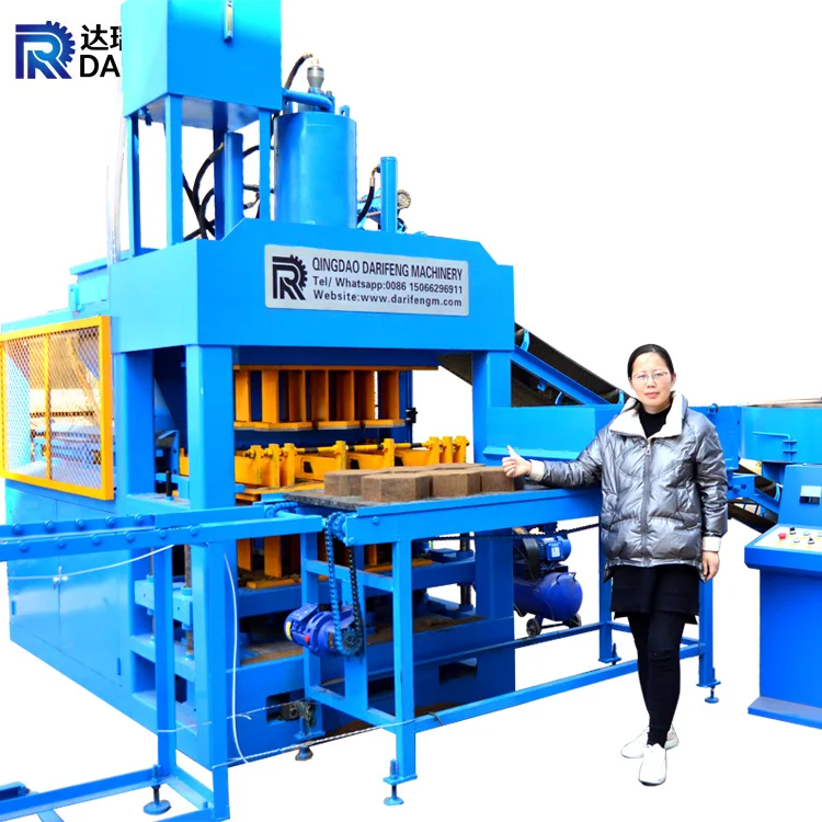 DF4-10 Compressed Stabilized Mud Block Machine - Automatic