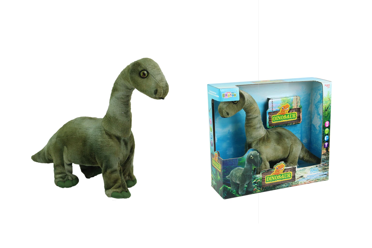 Brontosaurus 16" Dinosaur Plush Stuffed Animal | atelier-yuwa.ciao.jp