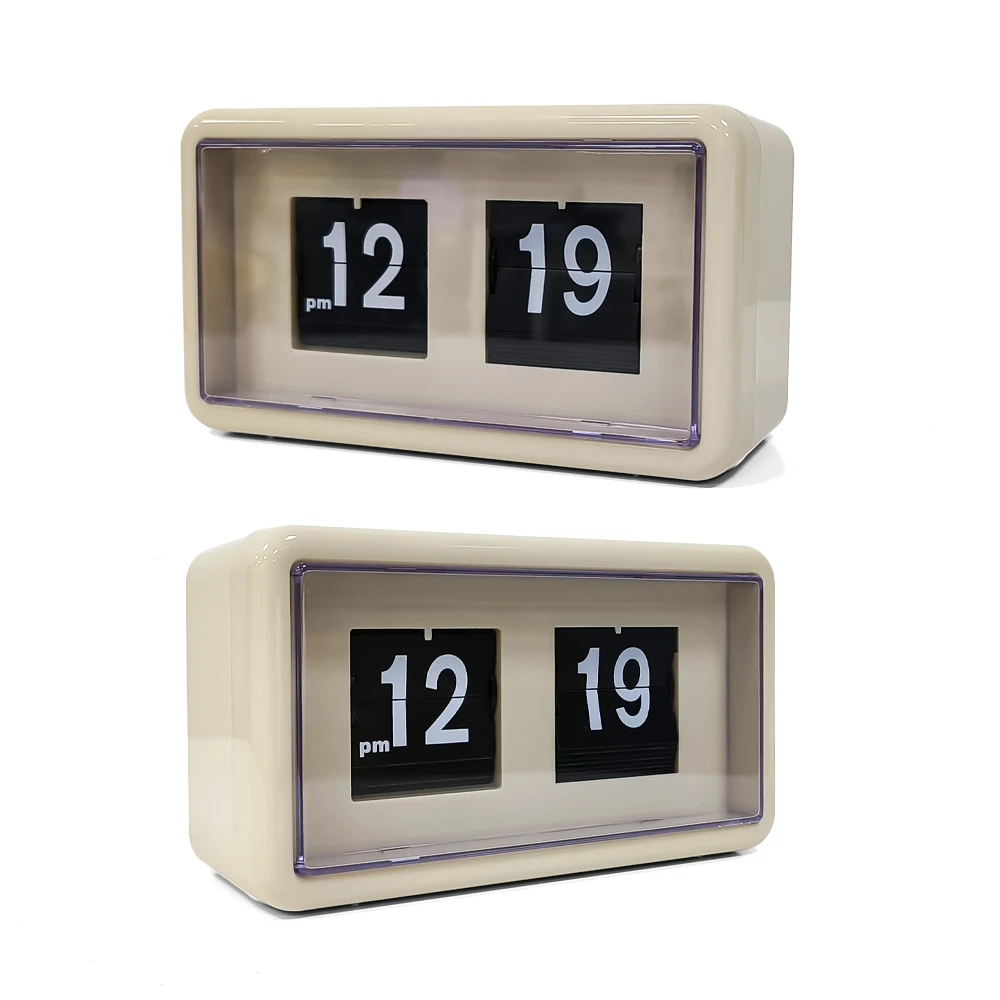 Perpetual Calendar Clock - Modern Brief Design for Office