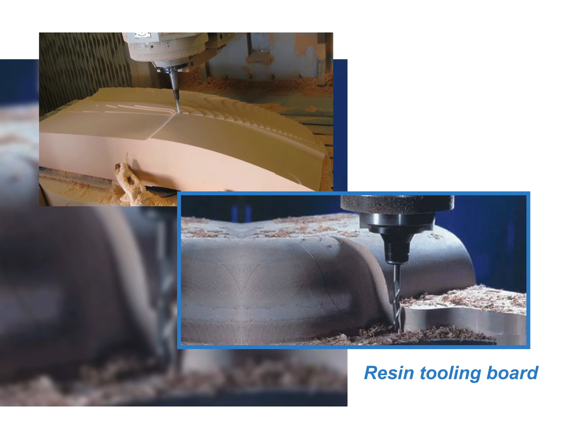 Resin Tooling Boards for CNC Machine - Tooth Mould Pattern
