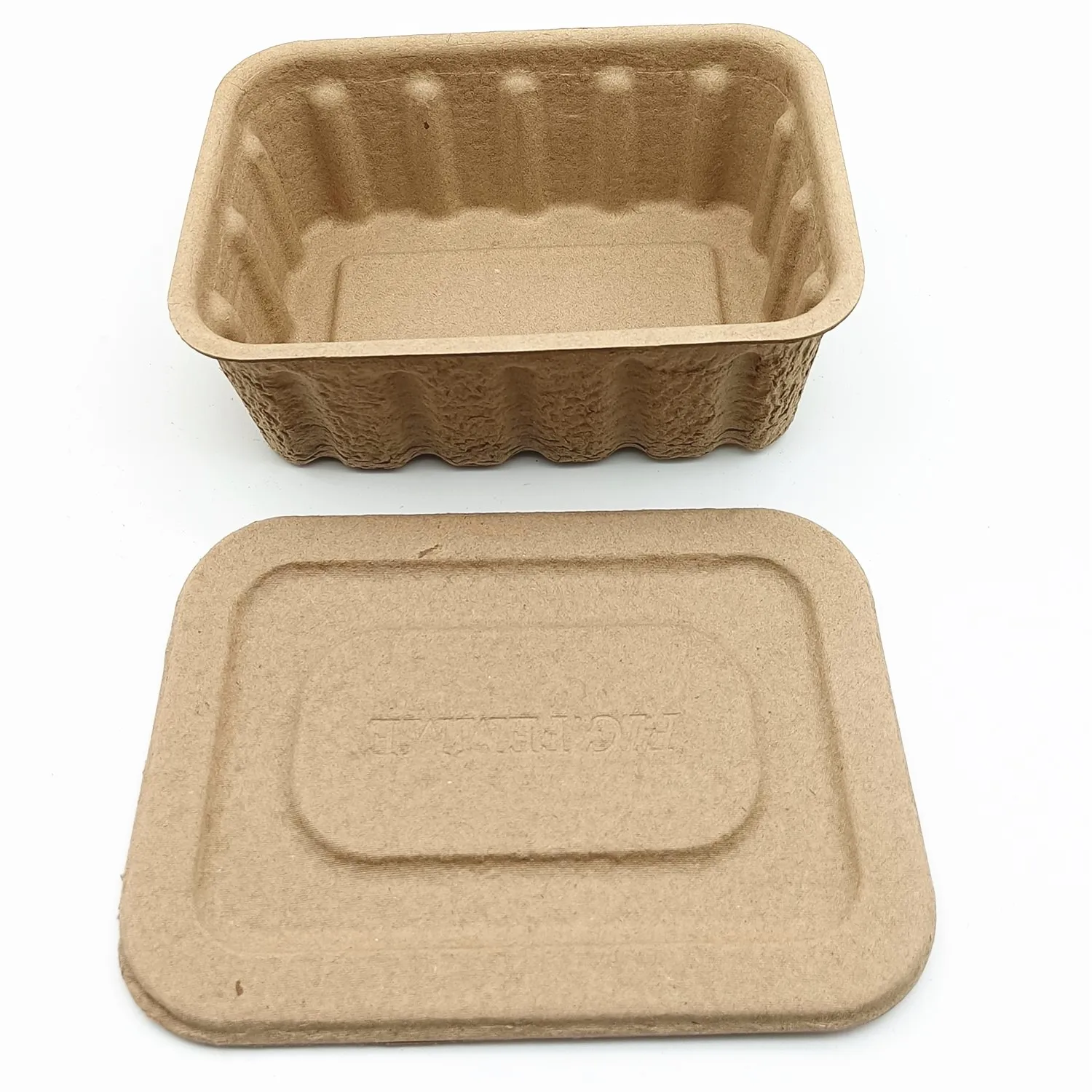 Eco Friendly Molded Pulp Small Biodegradablepackaging Packaging Box ...