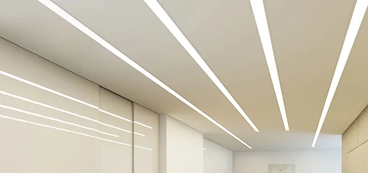 Linear Recessed LED Lights - Efficient Warehouse Lighting