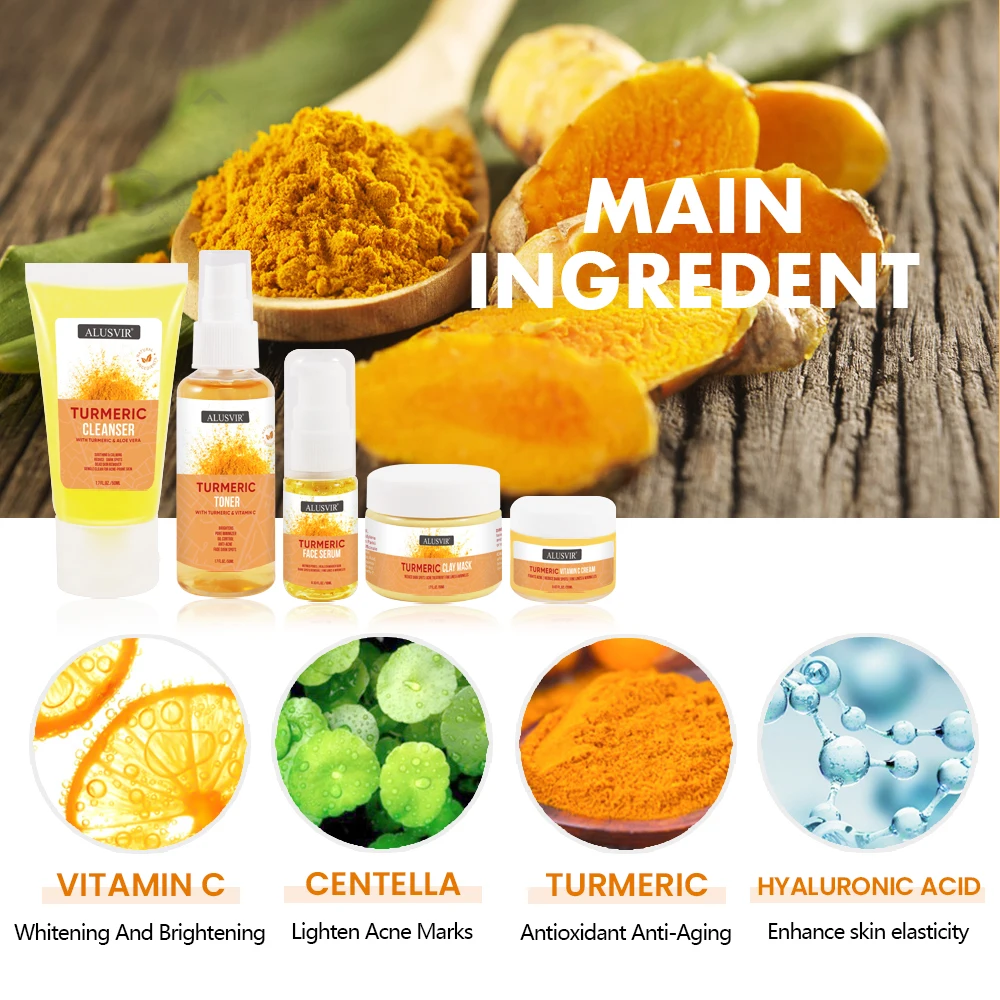 Turmeric Skin Care Sets - Brighten and Revitalize Your Skin
