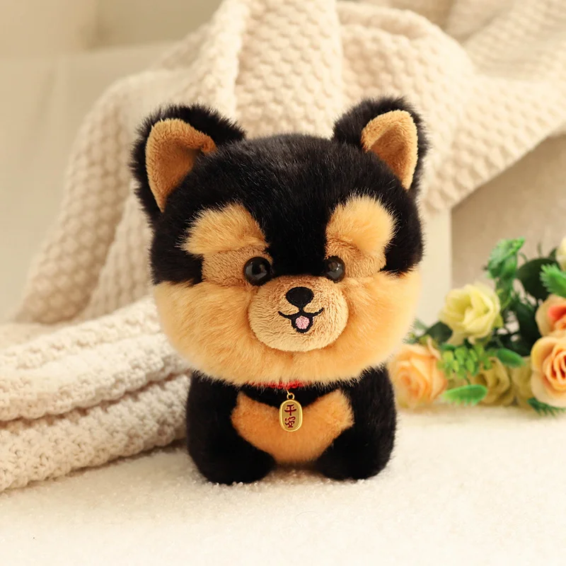 20cm Realistic Dog Stuffed Animal Toys High Quality Simulation Corgi ...