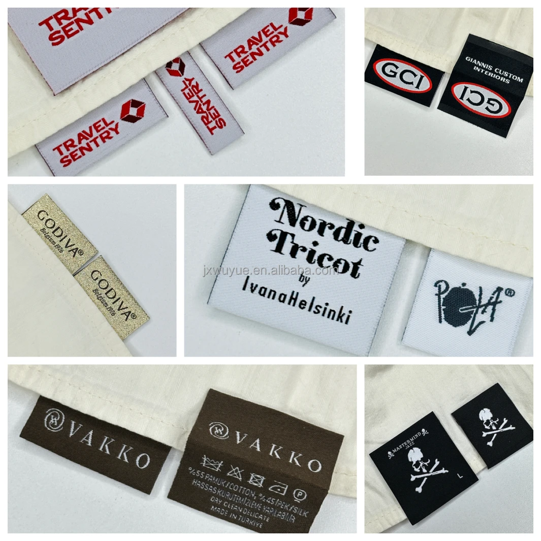 Custom Woven Labels for Clothing Brand | Eco-Friendly Apparel Labels ...
