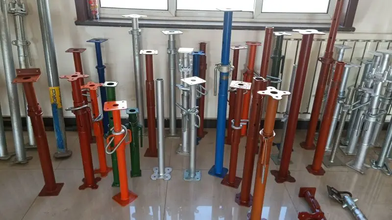 Adjustable Steel Props and Telescopic Shoring Jacks – Durable Steel ...