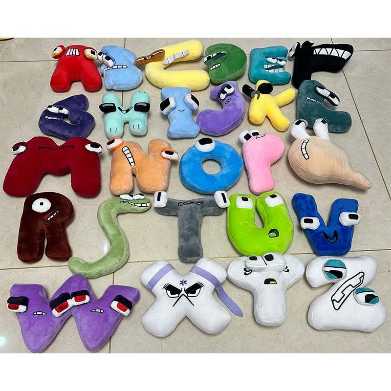 New Alphabet Legend Alphabet Lore Plush Toy Alphabet Doll Doll Children ...