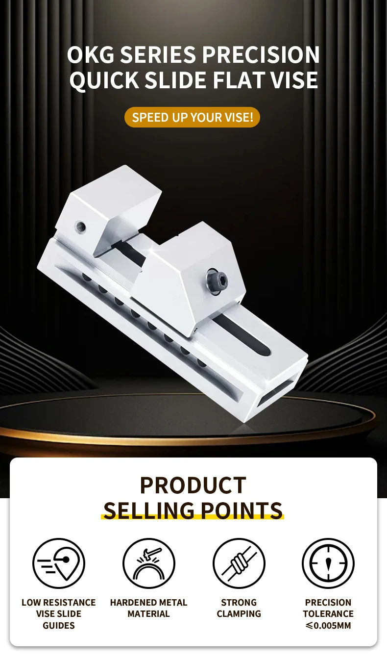 QKG Flat Nose Universal Vise 5 6 Inch Cast Universal Bench Vise for ...