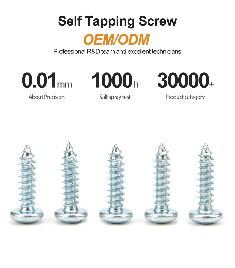Ss Wood Deck Screws Square Drive Pan Head Screw Zinc Plated Self ...