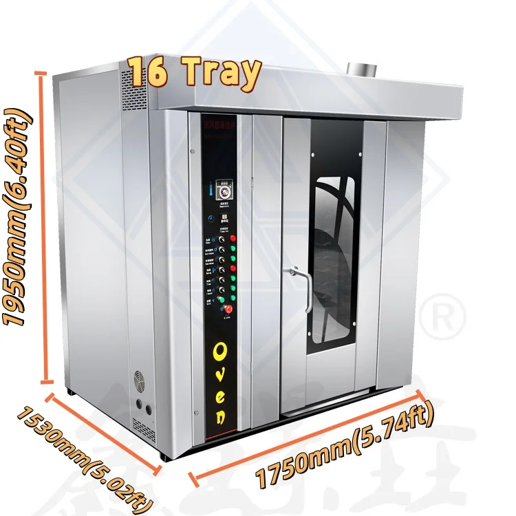 Bakery Chain Oven Pizza Oven Outdoor Oven and Grill 50/100/200kgs Per ...
