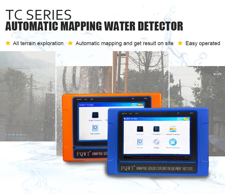 1200m Deep Seeking Water Detector - Multi-Frequency Geophysical ...
