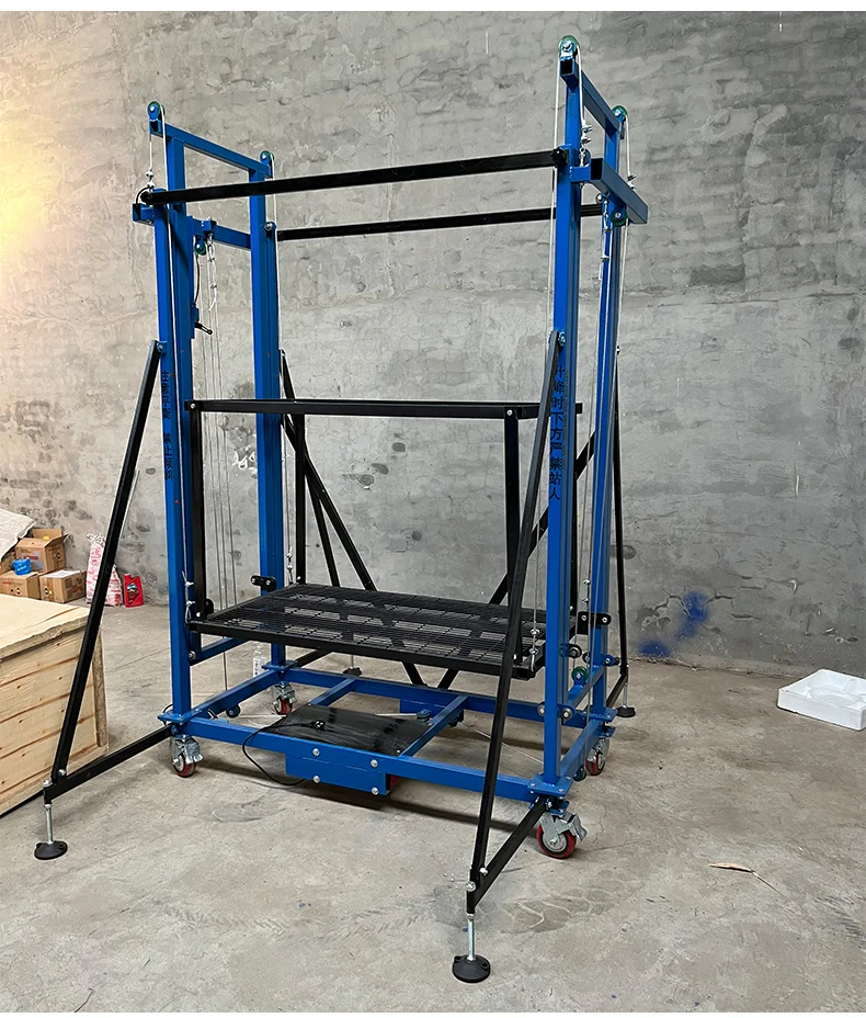 Electric Lifting Scaffolding Remote Control Fully Automatic Lifting ...
