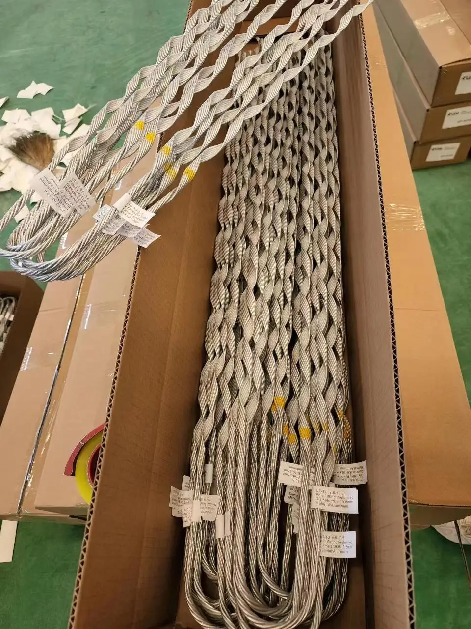 Adss/opgw Preformed Tension Dead End Strain Clamp Performed Guy Grips ...