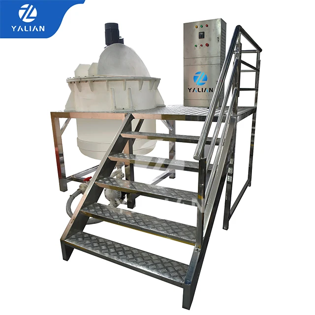 1000l Liquid Chemical Mixing Tank Caustic Soda Solution Bender - Buy ...