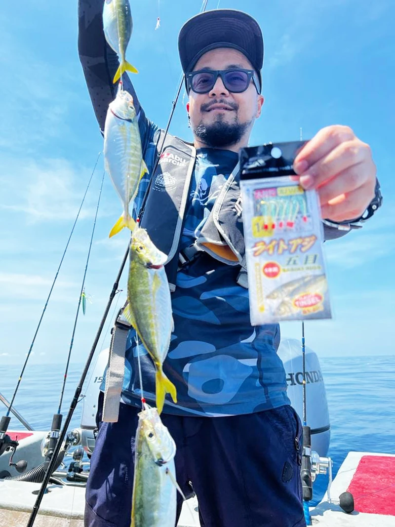 JK Sabiki Rigs with High Carbon Steel Golden Hooks | Size 6#-14# for ...