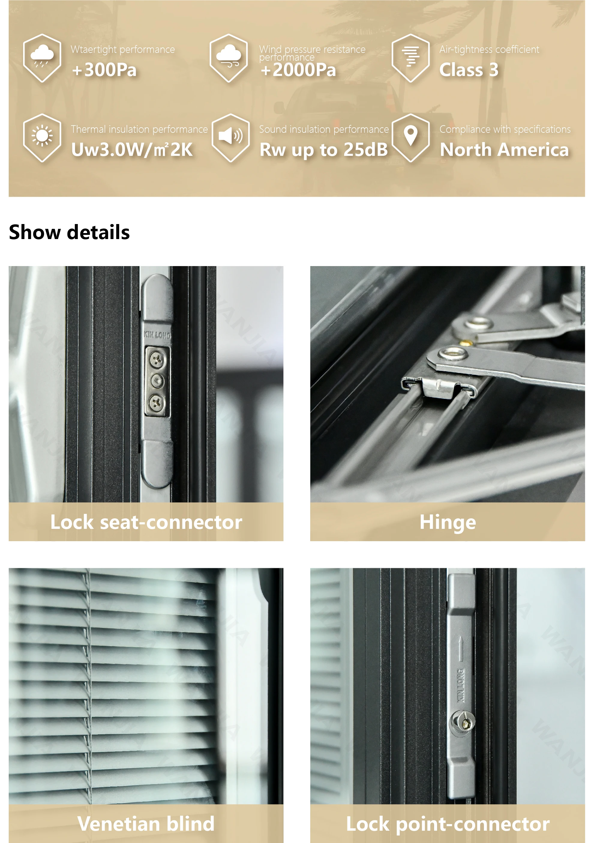Thermally Insulated Aluminum Windows - Durable & Efficient