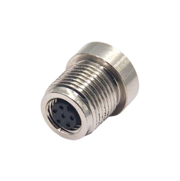 M8 Panel Connector 3 Pin Waterproof Bulkhead Back Mount Female - Buy M8 Panel Connector 3 Pin ...