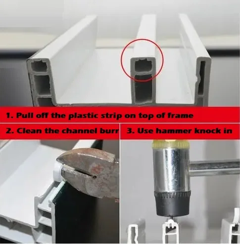 Aluminum Rail For Sliding Window And Doorfor Pvc Sliding Window And ...