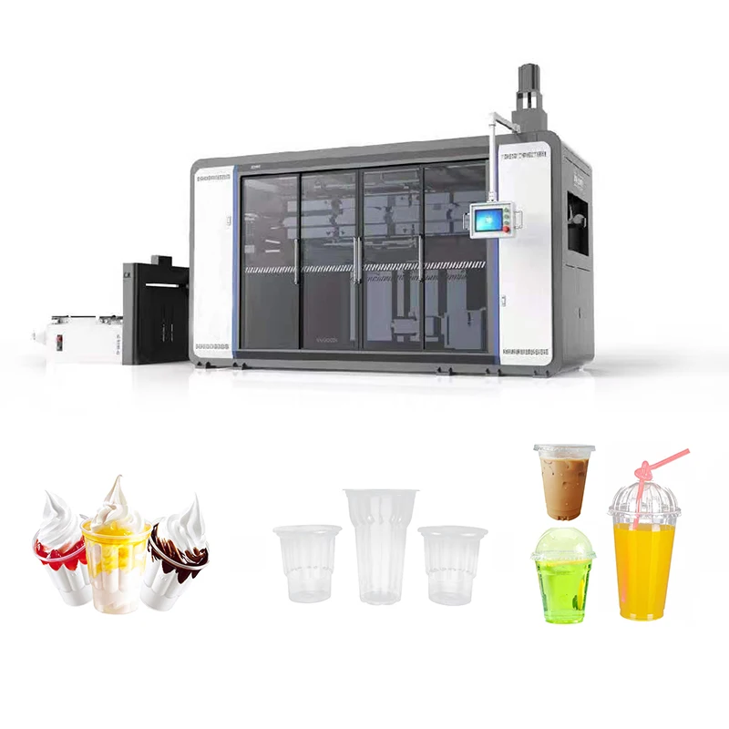 Biodegradable Disposable Plastic Cup Making Machine HEY12 | GtmSmart ...