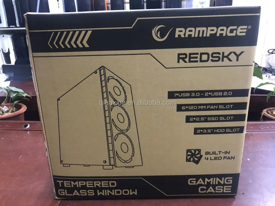 305-3 Glass Gaming Case Desktop Gabinete Gamer Rgb Boitier Gamer Thesis ...