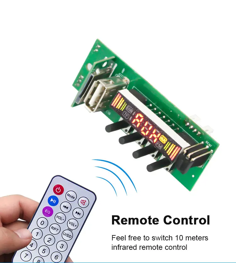 VIRE Bluetooth 5.1 MP3 Player Decoder Board - Versatile Audio