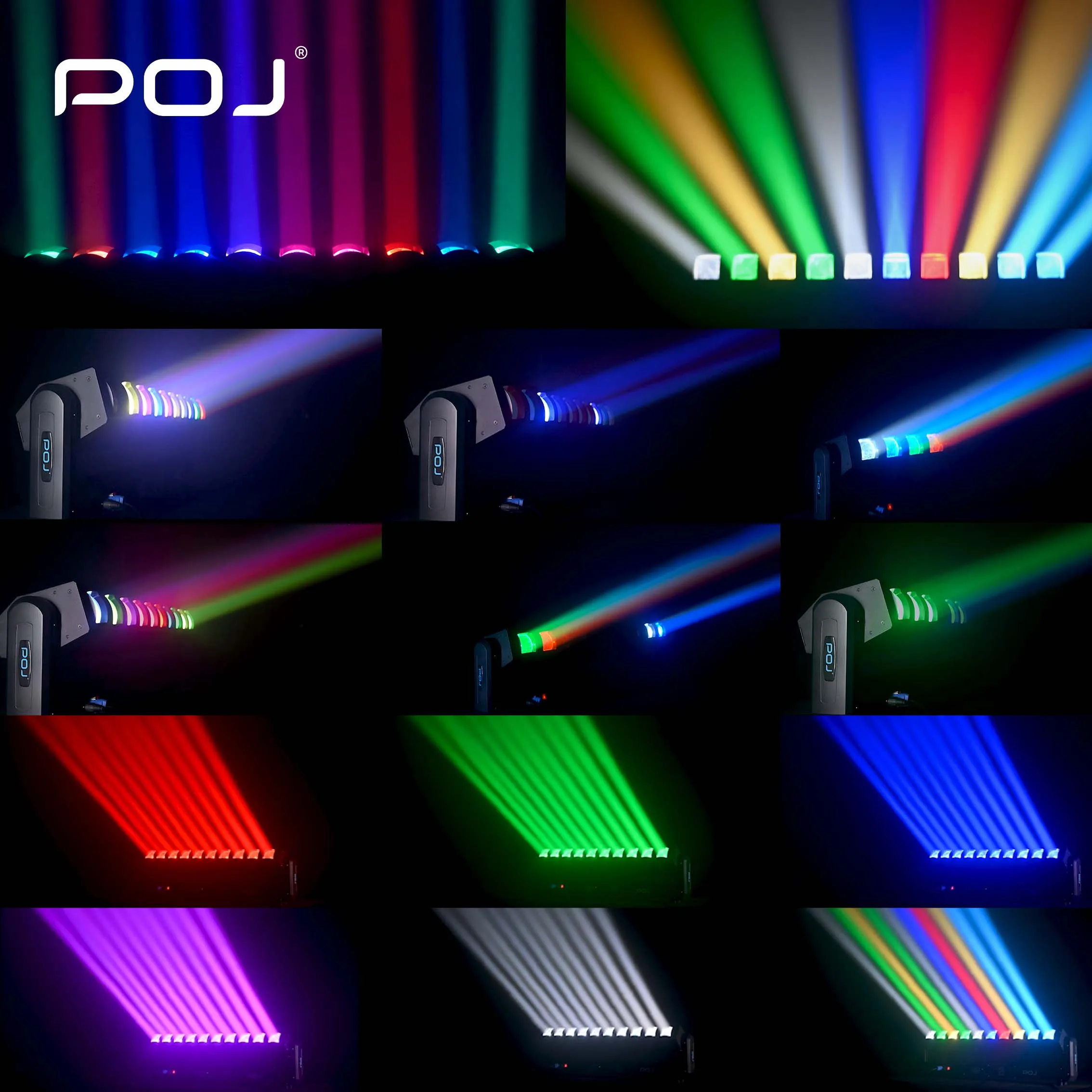 Professional Stage Matrix Lighting Equipment 10 Zoom Dot 4 In 1 Matrix ...