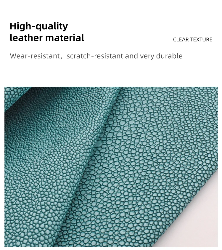 Wholesale Synthetic Leather Upholstery Fabrics - Stingray Pattern
