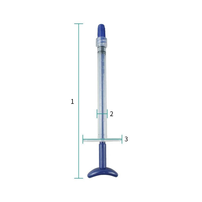 Manufacturer Sales Hand Push Screw Syringe 10ml Dental Syringes For ...
