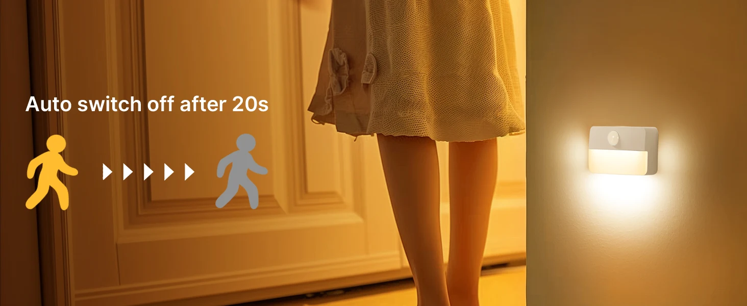 Smart LED Night Lights with Motion Sensor - Sunaluna