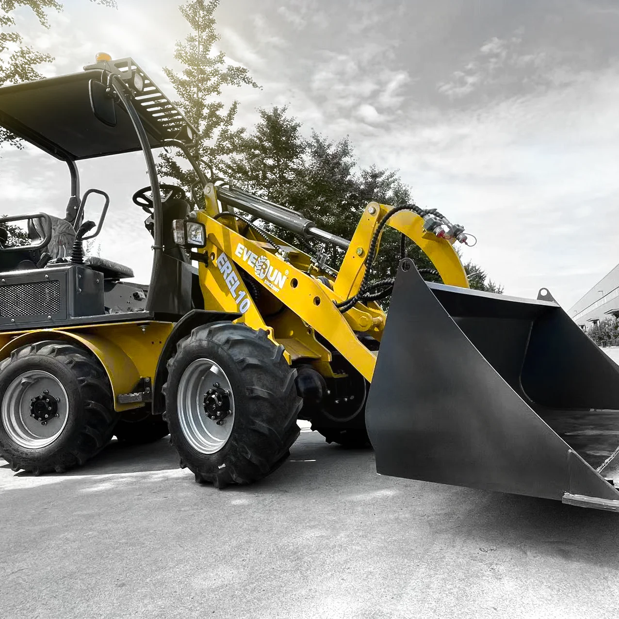 Everun 1t Erel10 Garden Farm Front End Compact Ce Certified Electric ...