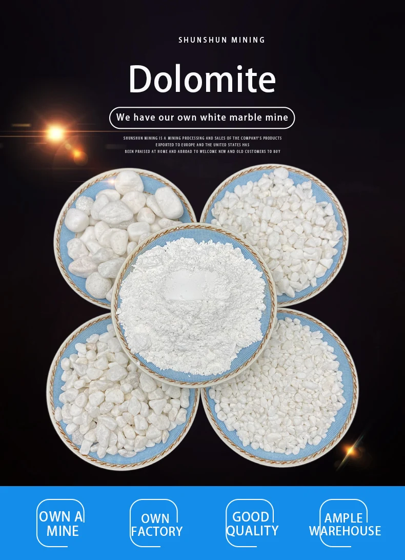 Filler Dolomite Powder Brightening Dolomite Powder 80high Tempera-100 ...