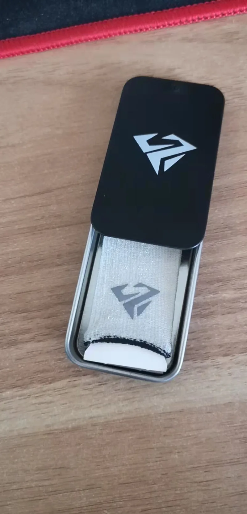 2pairs/case Gaming Finger Sleeve Glass Silver Fiber Ultra-thin ...
