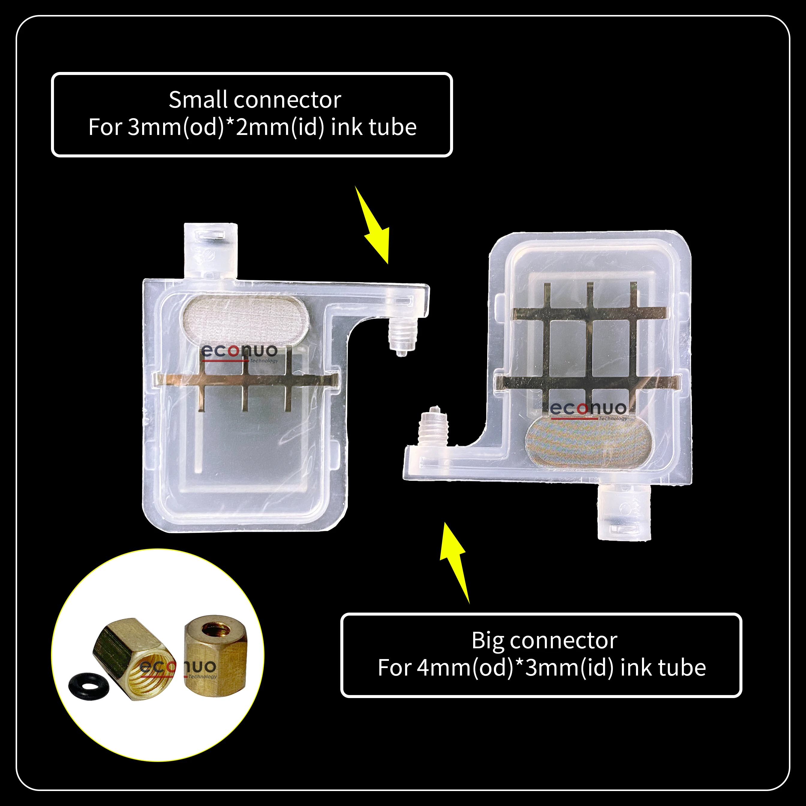 Printhead Solvent Ink Damper DX5 Damper Big Damper for Epson 5113 DX5 ...