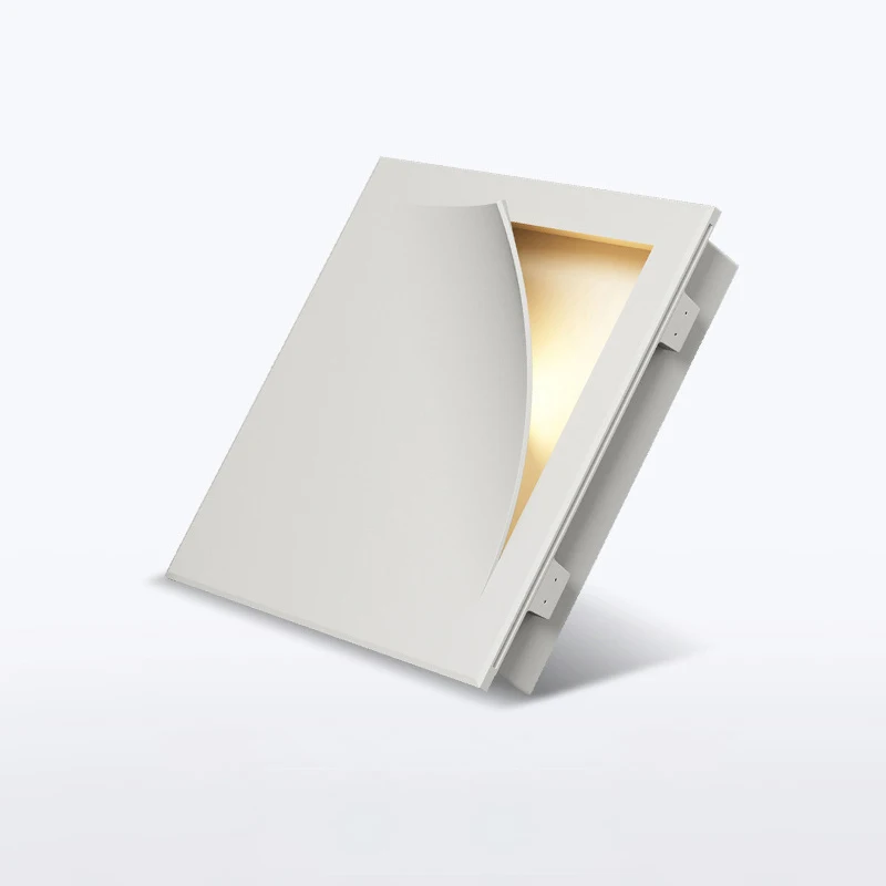 Modern embedded borderless net red designer flip-up wall lamps living ...