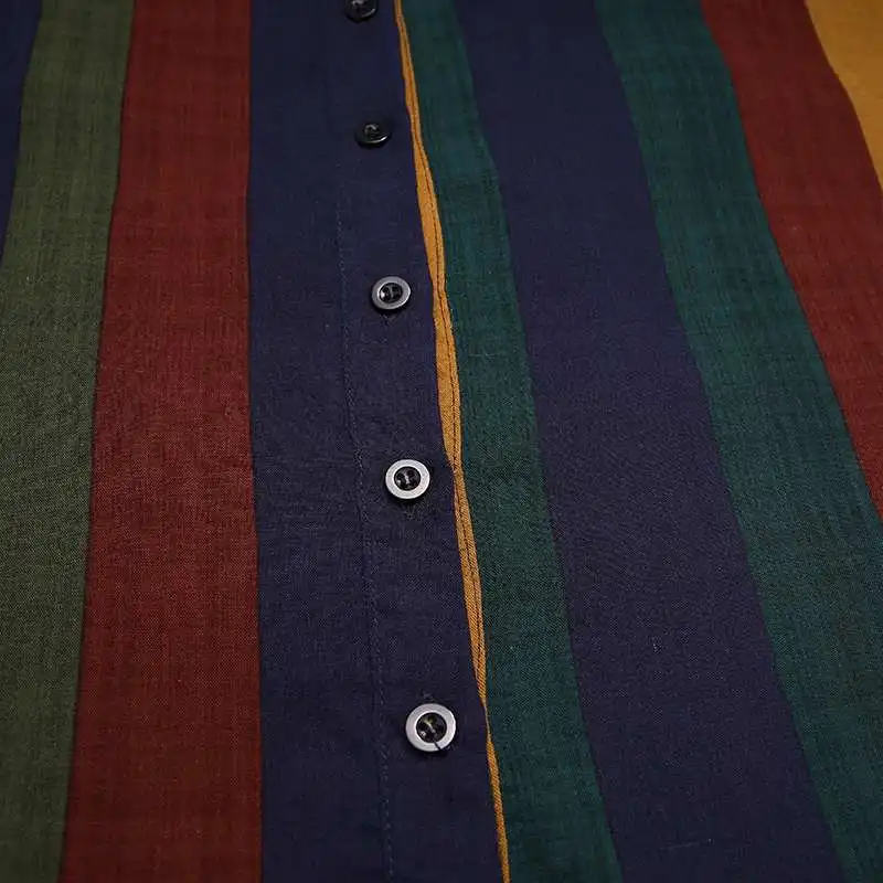 Hot Selling Cotton Khamis Arab Islamic Clothing Daffah Robe Stripe ...