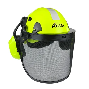 Ant5ppe Ansi Z89.1 Forestry Chainsaw Tree Climbing Abs Safety Helmet ...