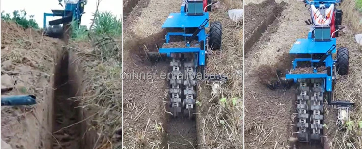Farm Trencher - High Productivity Pipeline Digging Machine