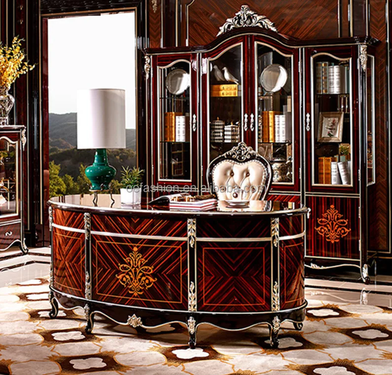 OE-FASHION Custom Royal Executive Office Table CEO High End