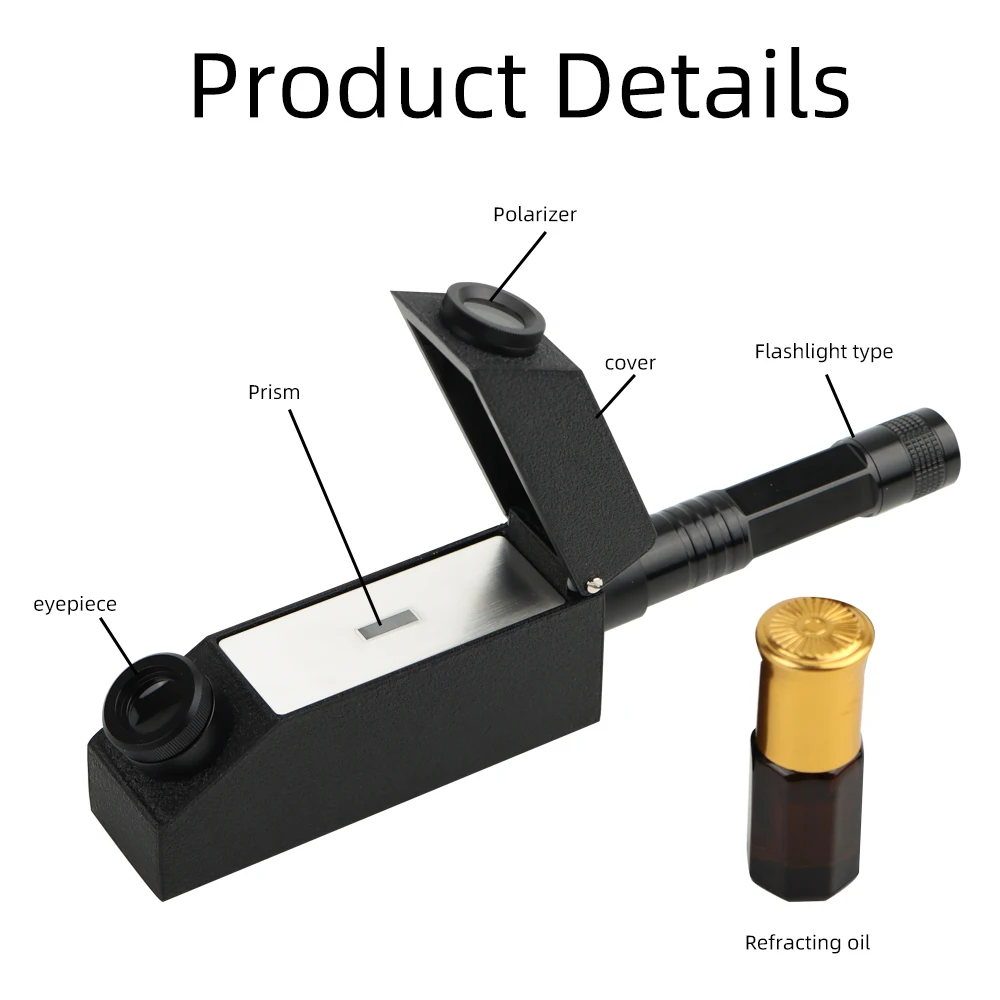 High Precision Gem Refractometer - Jewelry Testing Tool