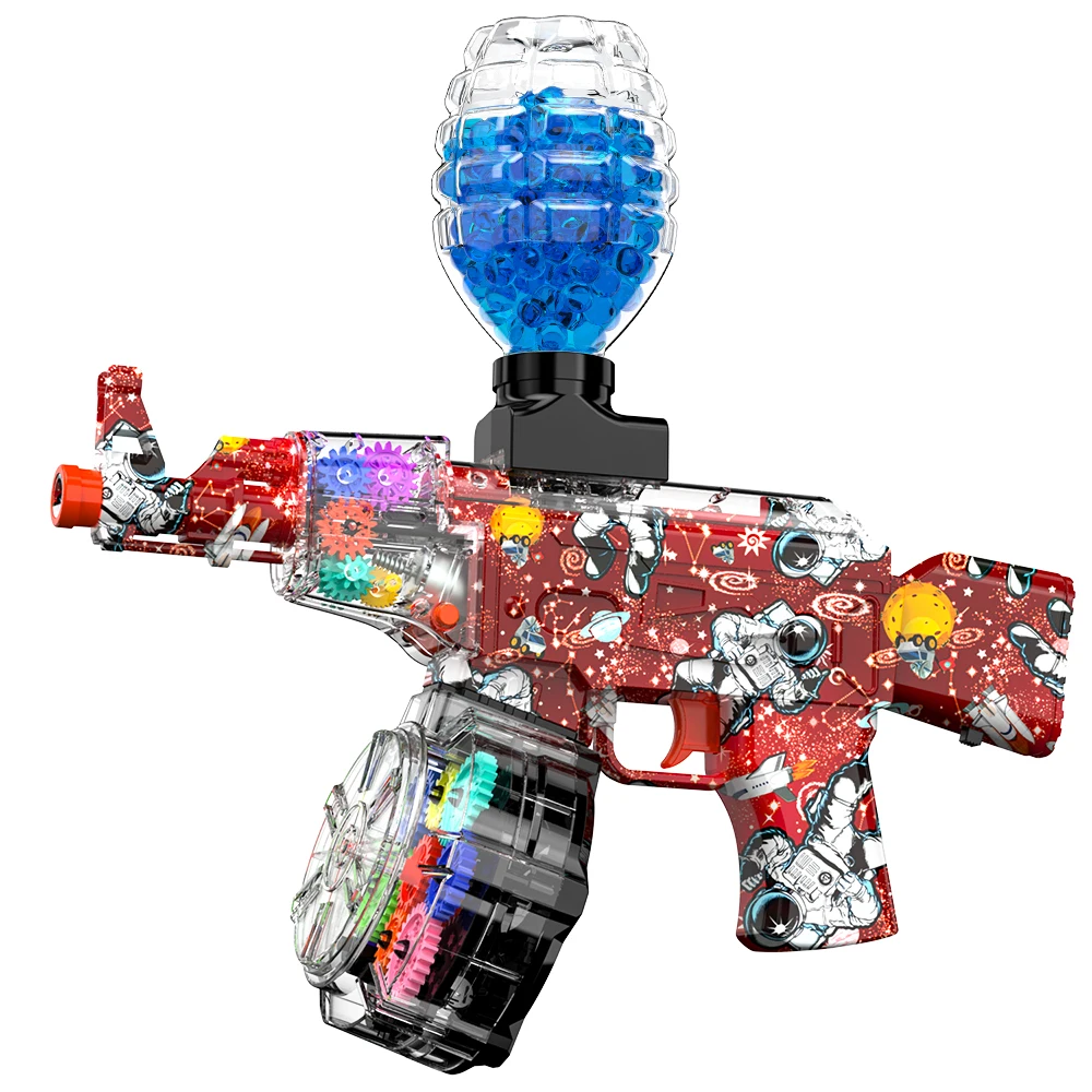 Gun Pistol Spray Airsoft Metal Splatter Ball Bb Accessories Ak 47 Soft ...