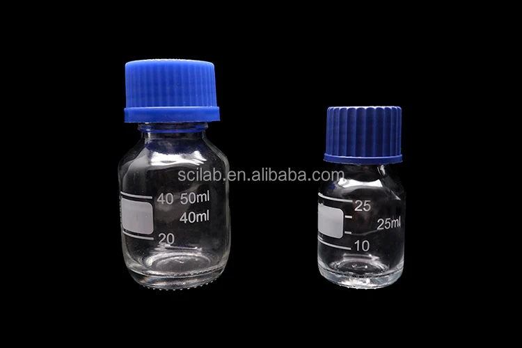 GL45 Borosilicate Glass Reagent Bottles - Customized Support