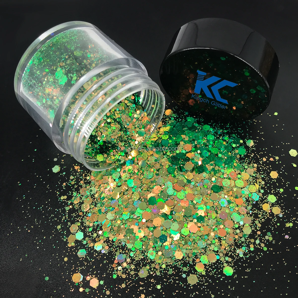 Hot Selling Mixed Chunky Color Shift Glitter Color Change Glitter ...