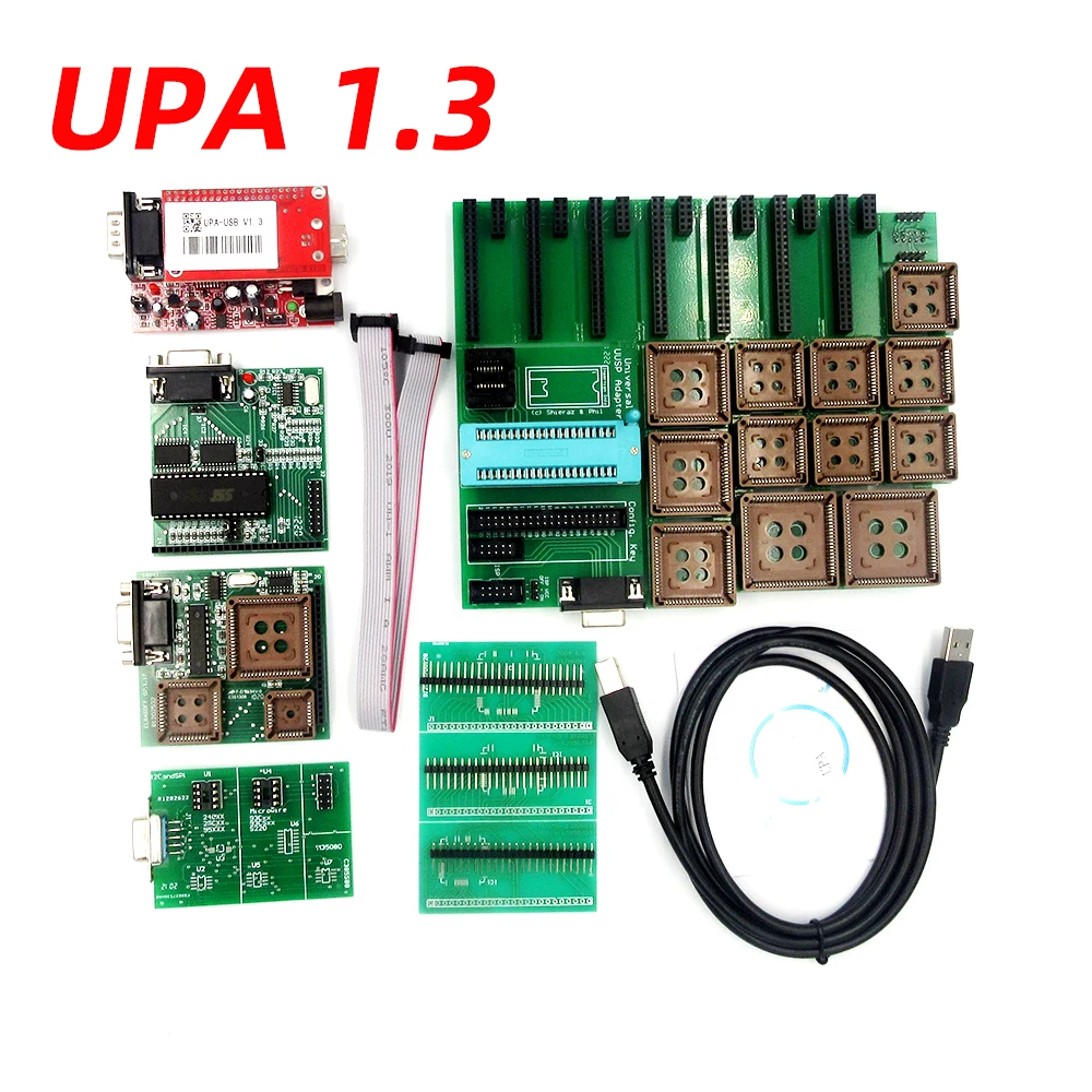 2020 New Upa Usb Programmer V1.3 With Full Adapters Upa-usb 1.3 Upa Usb ...