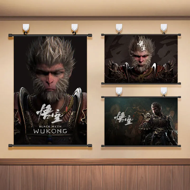 P24 Custom Black Myth Wukong Animation Game Surrounding Hanger Print ...
