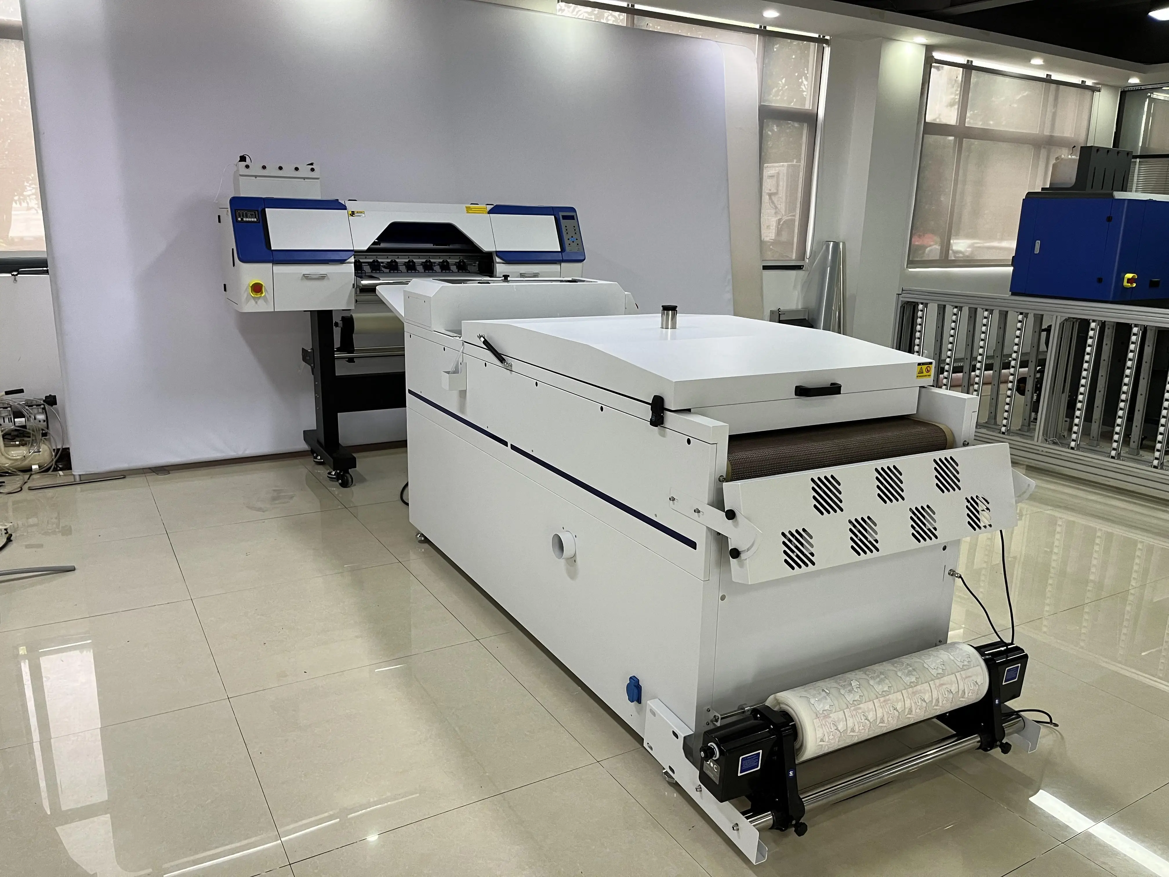 Dtf Printing Machine Large Format Dtf 60cm Printer With Shaker 2 Head Dtf Printer With Xp600 Or ...