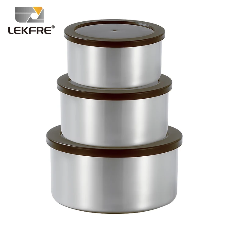 Stainless Steel Storage Containers - Preserve Food Freshness