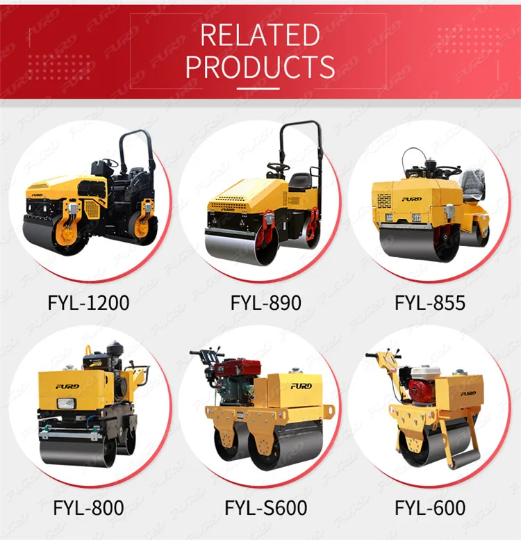 1 ton roller compactor steel wheel roller compactor drum roller ...