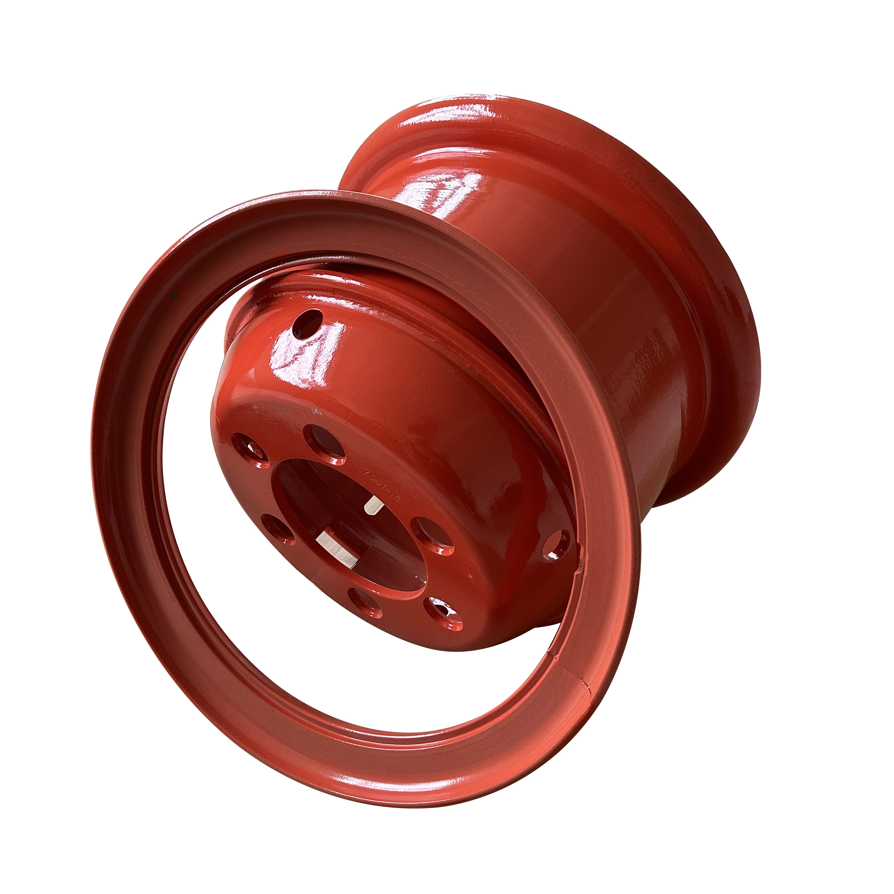 Industrial Steel Wheel Rims 2 Pieces 7.00t-15 Steel Rim Forklift For ...